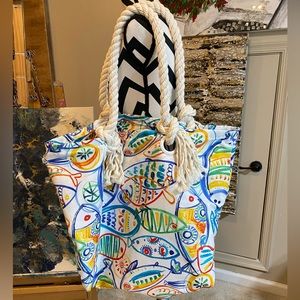 Hand Crafted | Bags | Large Beach Bag Handmade | Poshmark